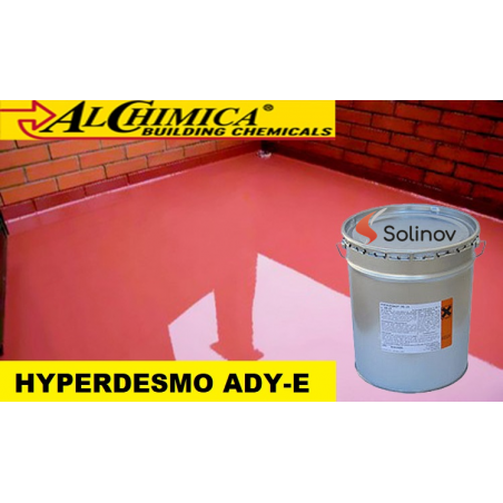 Vernis d'étanchéité de finition plastifiant Polyuréthane HYPERDESMO ADY-E ALCHIMICA